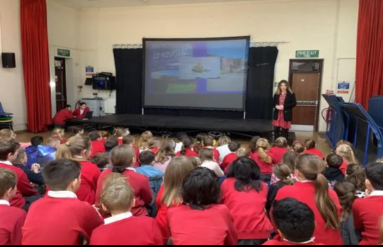 Offham Primary School - Careers Assembly with Dr Prince
